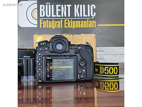 DSLR / Nikon / D500 / NİKON D500 BODY 11K SHUTTER SIFIR GİBİ sahibinden ...