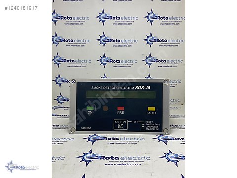 SAFETEC SMOKE DETECTION SYSTEM SDS-48 sahibinden.comda - 1240181917