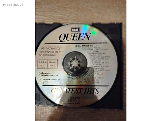 Queen Greatest Hits Cd Müzik Cd Leri Alışverişte İlk Adres Da 1183182001
