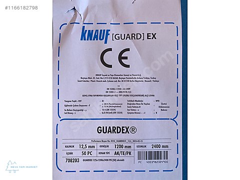 KNAUF GUARD-EX - İnşaat Ürünleri ve Yapı Malzemeleri sahibinden.com'da ...