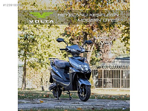 Volta VS1 1500 W Elektrikli Motor 28.990 TL Mağazadan Satılık Sıfır ...