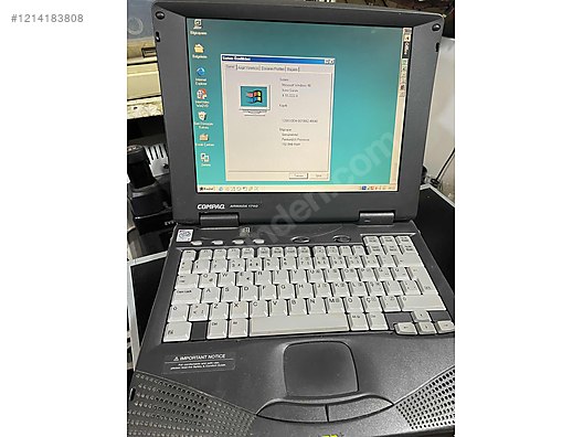 Compaq armada 1750 intel pentium 2 windows 98 laptop - İlan ve ...