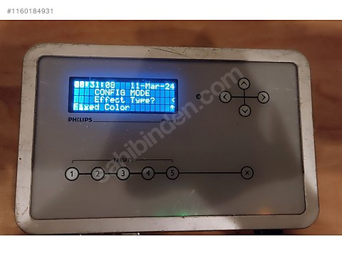philips iplayer 3 color kinetics ışık led kontrol paneli sahibinden ...