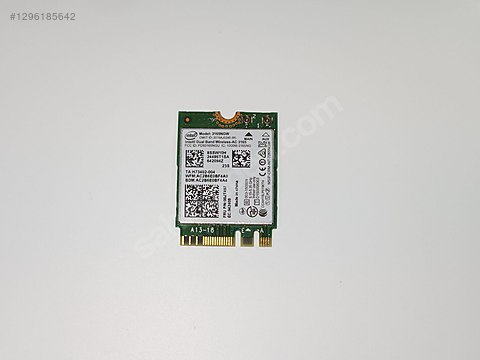 intel Dual Band Wireless AC 3165 sahibinden.comda - 1296185642
