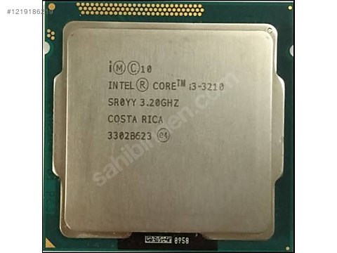 Intel i3 3210 İşlemci - İşlemci ve Tüm Masaüstü Bilgisayar Parçaları ...