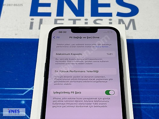 Apple / iPhone 13 / **128GB iPhone 13 PİL:81 Çok Temiz Türkiye Cihazı ...