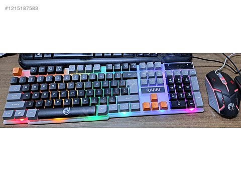 RAIKU T26 Kablolu 104 Tuşlu Membran Klavye Ve Mouse sahibinden.comda ...
