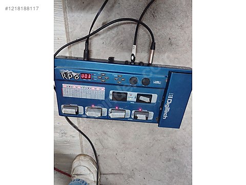 Digitech RP6 efekt pedalı - Prosesör ve Diğer Enstrüman Yan Ekipmanları ...