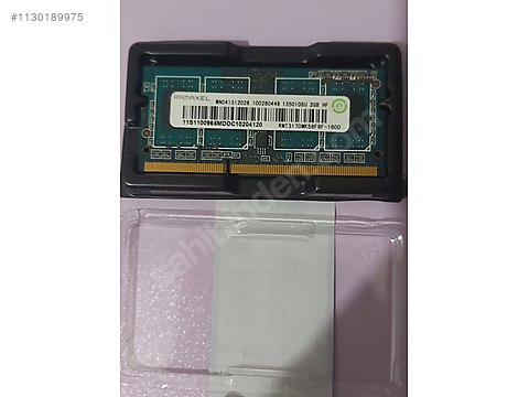 RAMAXEL Marka RMT3170MK58F8F - 1600 DDR3 2 GB Ram at sahibinden.com ...