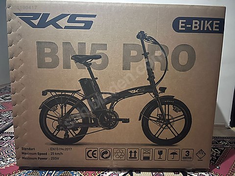 RKS BN5 PRO KATLANABİLİR ELEKTRİKLİ BİSİKLET (SİYAH) KAPALI KUTU ...