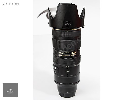 Lenses Nikon AF S 70 200mm 1 2.8 G II ED 426 at sahibinden 1211191921