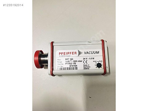 Pfeiffer RPT 100 vakum ölçer sorunsuz ürün sahibinden.comda - 1235192014