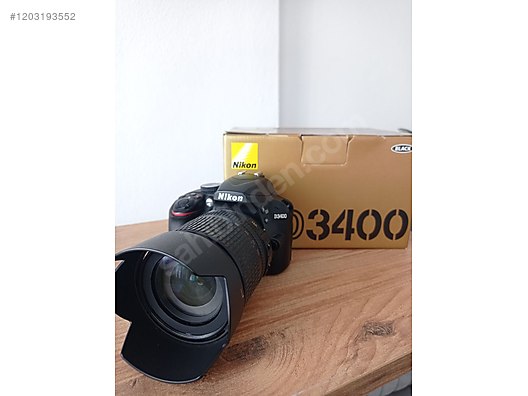 kinci El Nikon D3400 DSLR Dijital Foto raf Makinesi Fiyatlar 1203193552