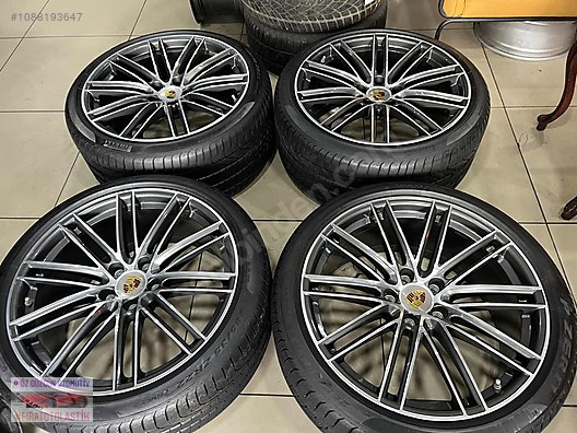 Orjinal Porsche Cayenne için 22 inç jant lastik takımı - En uygun jant ...