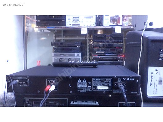 Denon Dijital Tuner - DENON DN -U100 RDSLİ DECK KUMANDALI TUNER FM ...