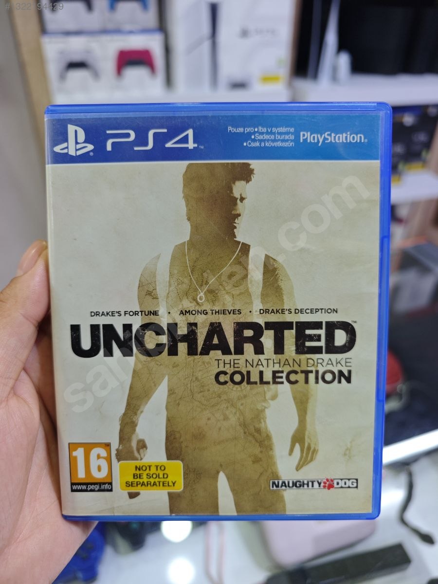 PS4 UNCHARTED NATHAN DRAKE COLLECTİON SIFIR GİBİ ÇİZİKSİZ sahibinden ...