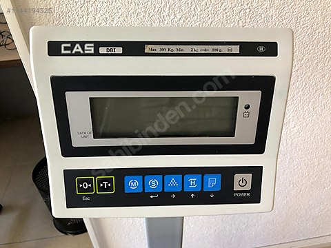 CAS DBI 300KG KANTAR AZ KULLANILMIŞ - Elektronik Kantar İlan ve ...