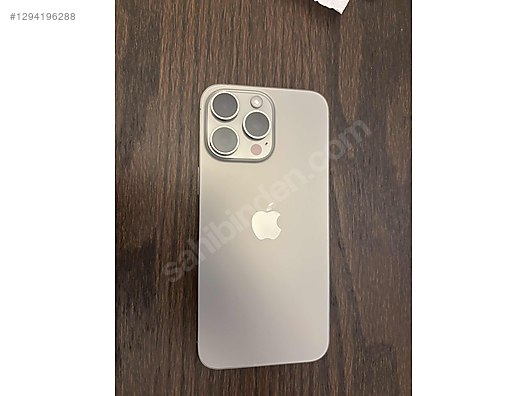 Apple / iPhone 15 Pro Max / Iphone 15 Pro Max 256 Yurtdışı Natural ...