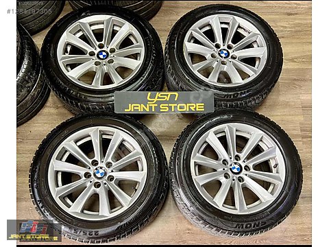 17 BMW F10 JANT ORJİNAL KIŞLIK SET 5x120 2020 DOT - En uygun jant ...