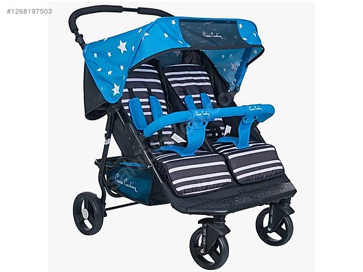 İkiz Bebek Arabası - Pierre Cardin PC-507 İvo İkiz Bebek Arabası ...