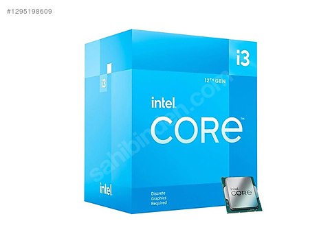 iNTEL İ3 i3 12100f SORUNSUZ+FAN sahibinden.comda - 1295198609