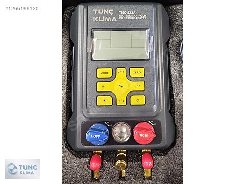 Klima Gaz Saati / DIJITAL MANIFOLD BASINÇ TEST CIHAZI / TNC522A at ...
