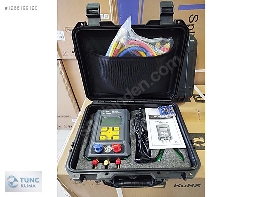 Klima Gaz Saati / DIJITAL MANIFOLD BASINÇ TEST CIHAZI / TNC522A at ...
