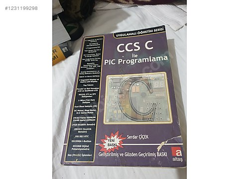 CCS C ile pic programlama - Eğitim Kitapları sahibinden.com'da - 1231199298