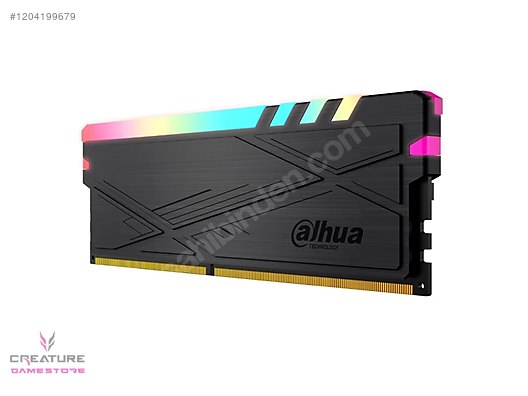 Dahua C600 16GB (8x2) 3600MHz CL18 1.35V DDR4 RGB Soğutuculu - RAM Bellek ve Tüm Masaüstü ...