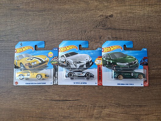 Hot Wheels Diecast Model 1:64 Ferrari Araba - 1323201063