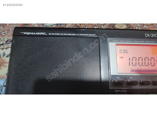 Sony Dijital Portatif Radyo - SANGEAN ATS-818 (REALISTIC DX-390 - RADIO SHACK) - 1235202000