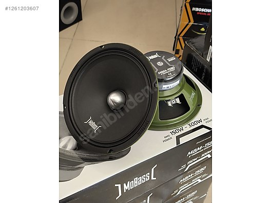 Hoparlör / Midrange / Mobass 20 cm Midrange Hoparlör Takım SIFIR sahibinden.comda - 1261203607