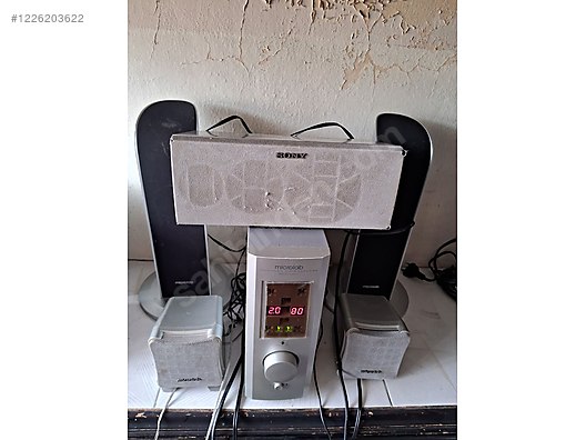 MICROLAB 5+1 Ses sistemi ktif - İkinci El Subwoofer (Ev Tipi) Hoparlör ...