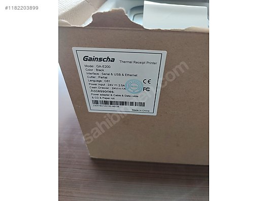 Gainscha GA-E200 Termal Fiş Yazıcı - Yazıcı, Tarayıcı & Plotter ilanları sahibinden.com'da ...