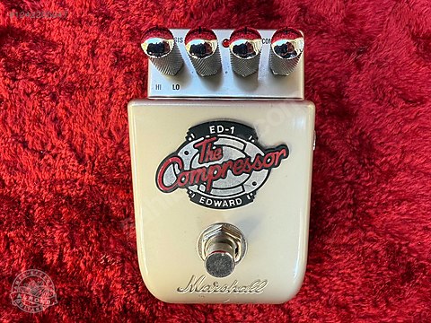 Marshall ED-1 Compressor Sustainer - Efekt Pedalı ve Diğer Enstrüman ...
