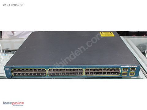 Cisco Switch WS C3560G 48TS E 48 Port Gigabit 4 Port SFP Switch ...