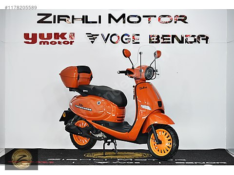 Yuki Bellini 50 2024 Model Scooter / Maxi Scooter Motor Motosiklet ...