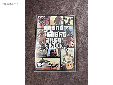 GTA San Andreas cd city guides ve poster at sahibinden.com - 1228205747