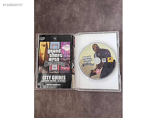 GTA San Andreas cd city guides ve poster sahibinden.comda - 1228205747