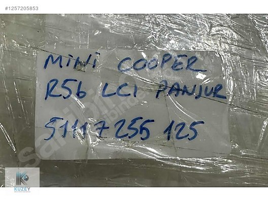 51117255125 MİNİ COOPER R56 LCİ ÖN IZGARA ORJİNAL 7255125 - İlan ve ...