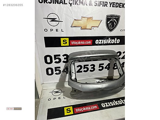 OPEL CORSA F BAGAJ KAPAĞI ÇIKMA ORJİNAL YEDEK PARÇA - İlan ve ...
