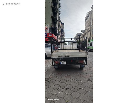 Piaggio Ape TM 703 1993 Model Scooter / Maxi Scooter Motor Sahibinden ...