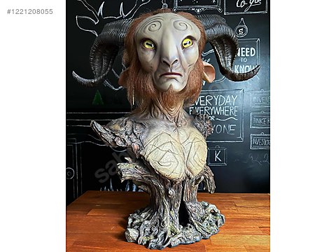 Pan's Labyrinth: Faun 1:1 Scale Bust Sideshow Hot Toys sahibinden.comda ...