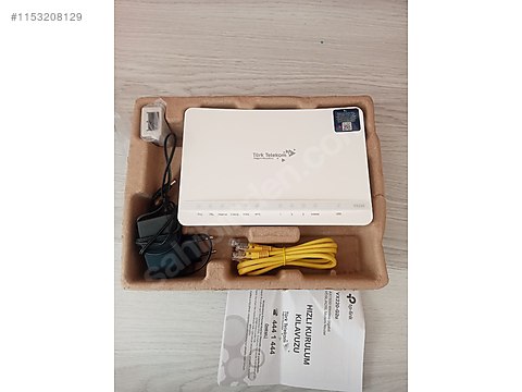 Türk Telekom fiber güçlü premium modem sıfır kullanılmamış - VDSL Modem ...