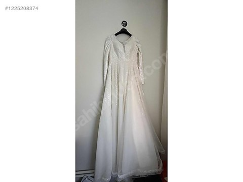 Bir kere giyildi Gelinlik sahibinden.comda - 1225208374