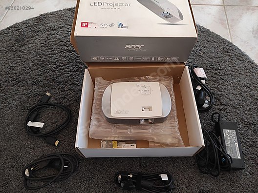 Acer / ACER K137 700ans HD LED WiFi USB mini projeksiyon projektör ...