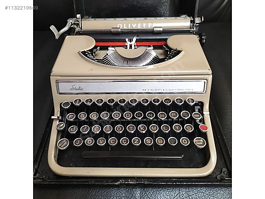 Daktilo Olivetti (1948) - Daktilo Çeşitleri Alışverişte İlk Adres ...
