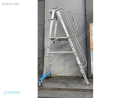 ALÜMİNYUM KATLANABİLİR PLATFORM MERDİVEN - Merdiven ve Yapı Malzemeleri ...