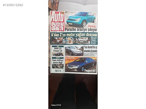 Auto Show 2000 yılı 6. sayı sahibinden.comda - 1229212262