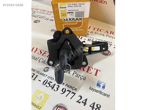 Arka Bagaj Kilidi Clio Symbol Thalia 8200447266 - İlan ve alışverişte ...